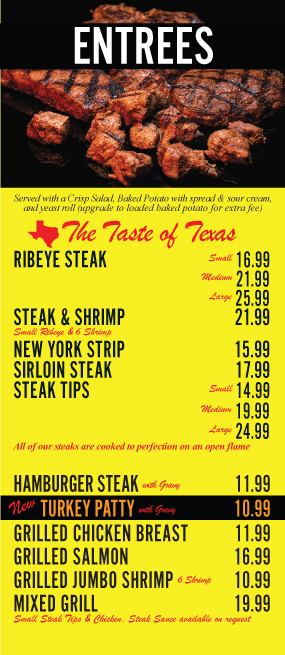 Our Menu :: Steak Express - Steak Delivery